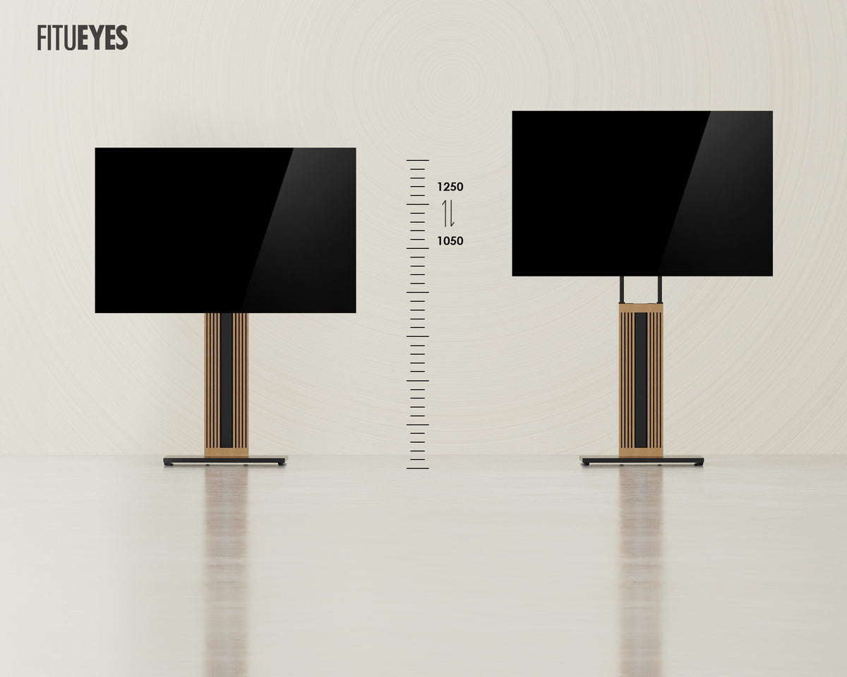 Support TV sur pied en bois pour 32-65 pouces|Zen Série FITUEYES
